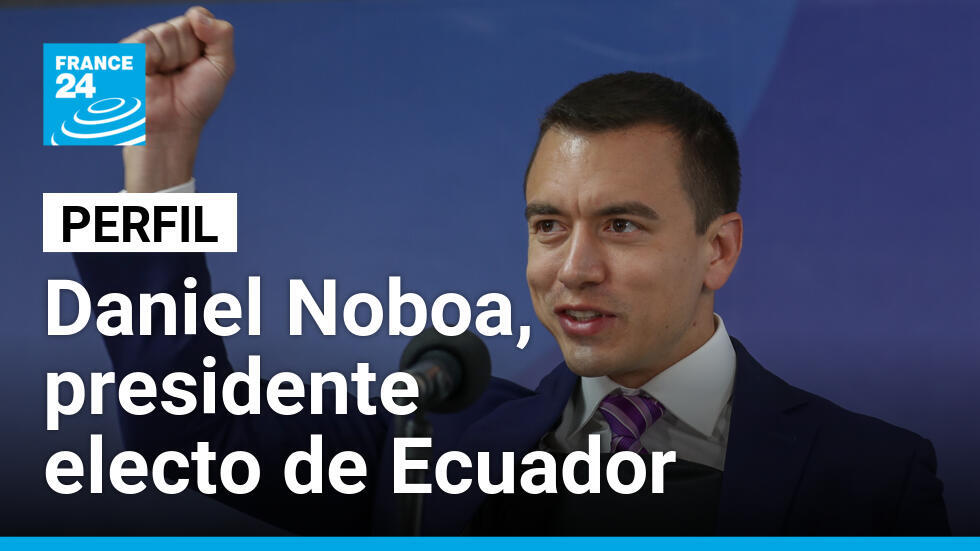 Daniel Noboa gobernará Ecuador con cronómetro y en cuenta regresiva